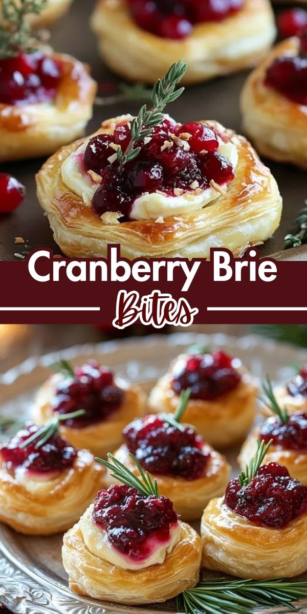 Cranberry Brie Bites - Home Recipe Guide