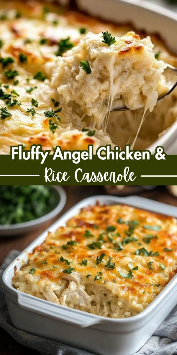 Fluffy Angel Chicken and Rice Casserole - Home Recipe Guide