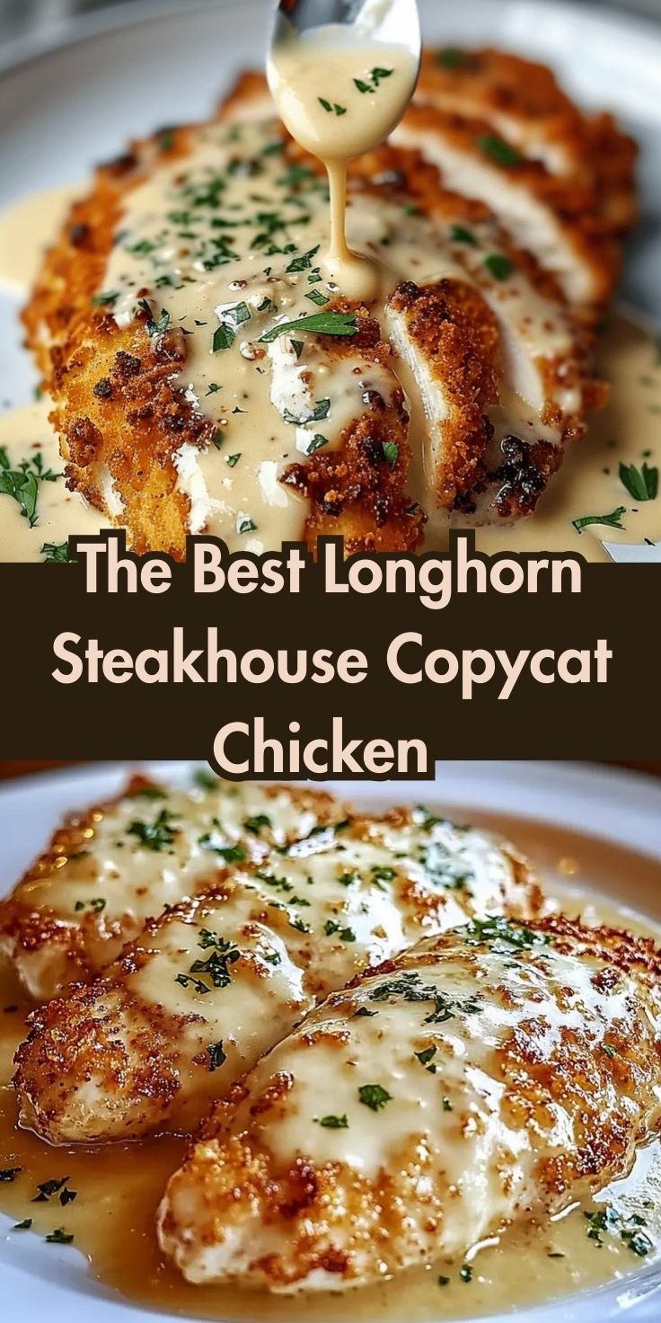 DELICIOUS COPYCAT LONGHORN STEAKHOUSE PARMESAN CHICKEN - Home Recipe Guide