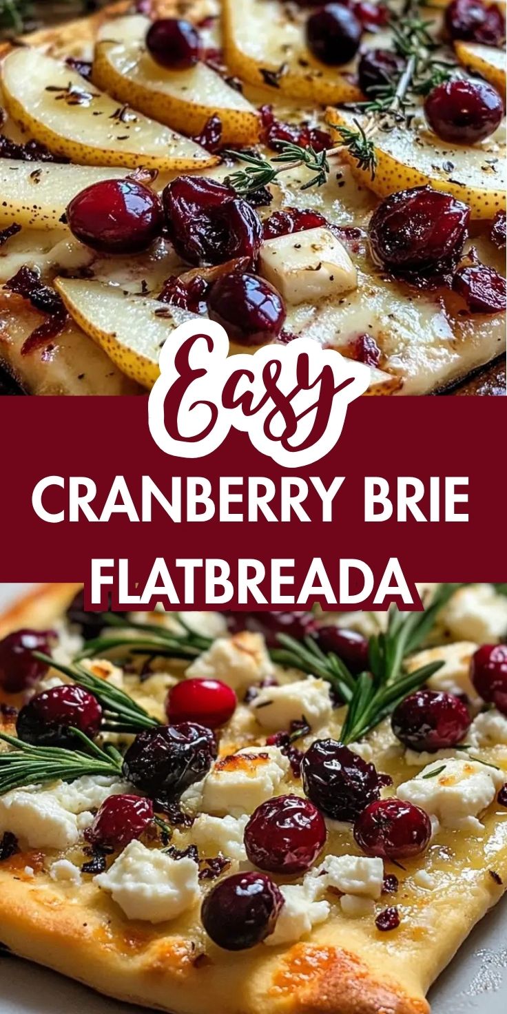Cranberry Brie Flatbread: An Incredible Ultimate Recipe - Home Recipe Guide