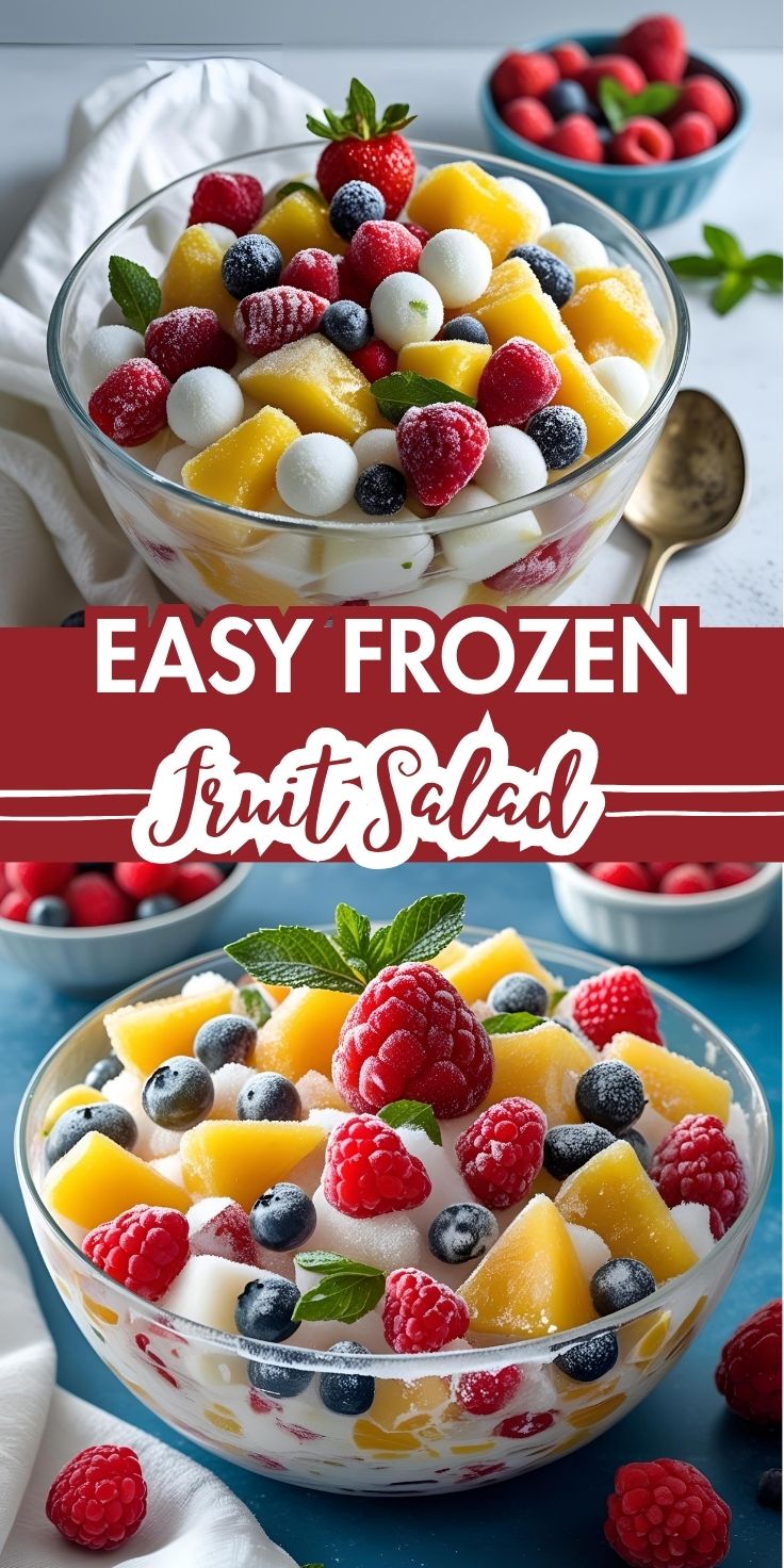 Easy Frozen Fruit Salad - Home Recipe Guide
