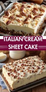 Italian Cream Sheet Cake - Home Recipe Guide