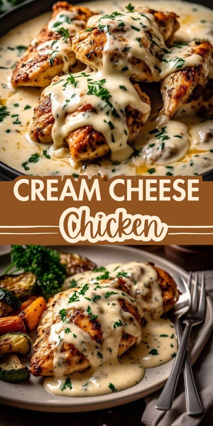 CREAM CHEESE CHICKEN RECIPE - Home Recipe Guide