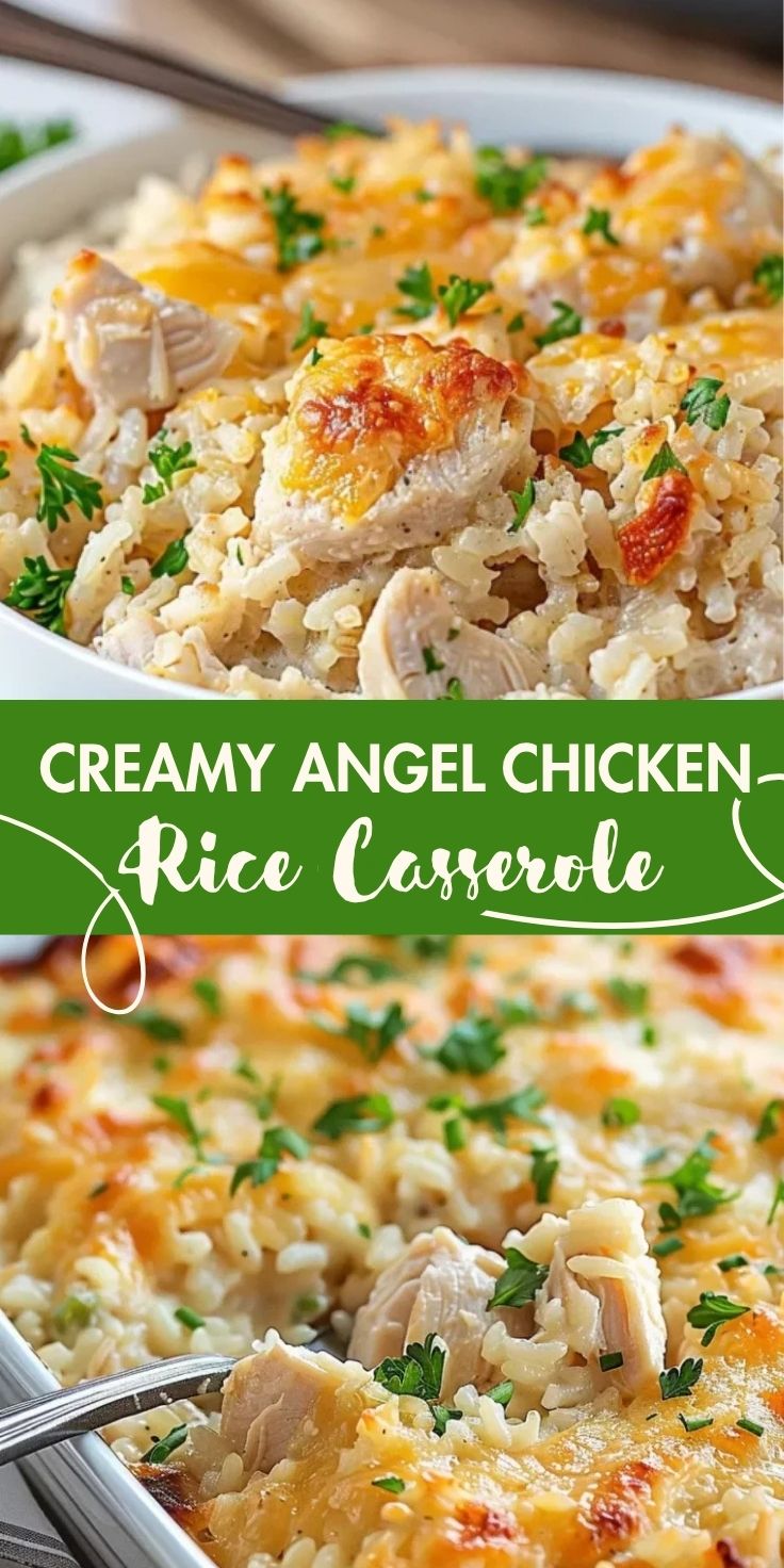 ANGEL CHICKEN RICE CASSEROLE - Home Recipe Guide
