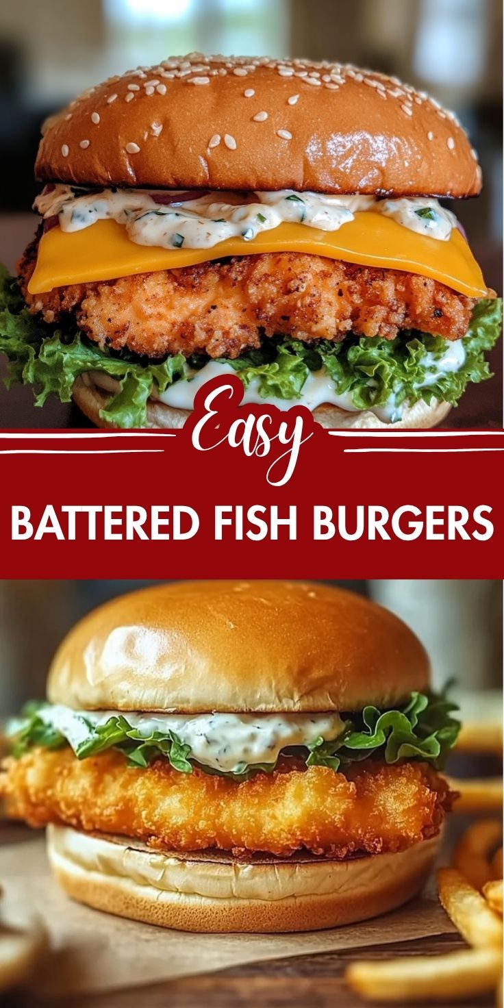 Battered Fish Burgers: An Amazing Ultimate Recipe Idea - Home Recipe Guide